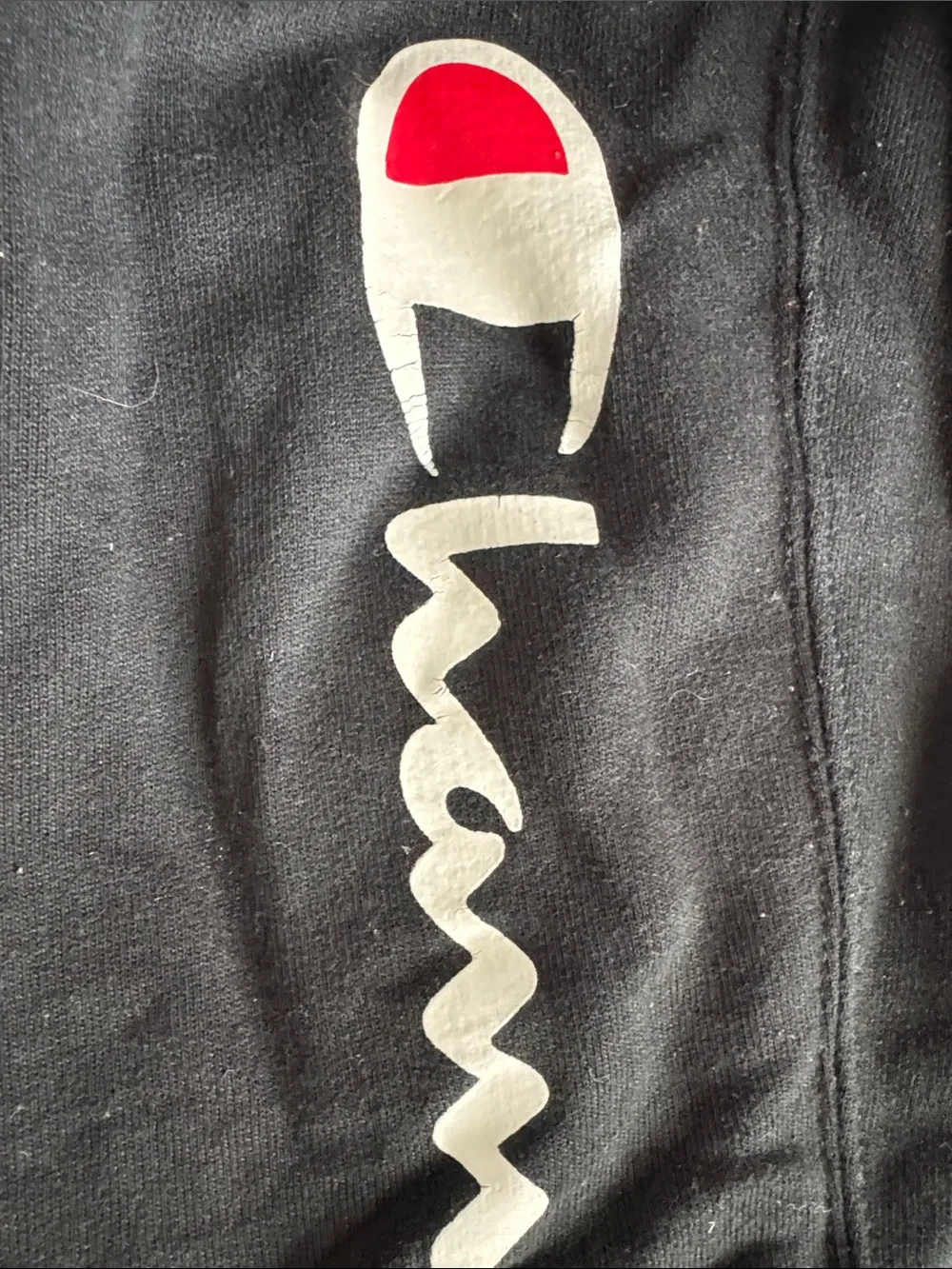 Champion | Pants | Champion Black Mens Joggers With Embroidered Logo ...